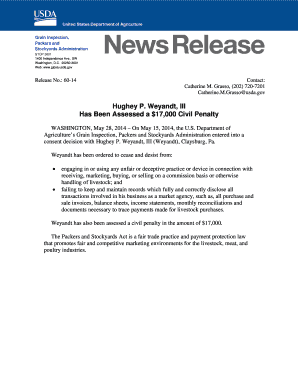 Fillable Online gipsa usda Grain Inspection, - gipsa usda Fax Email ...