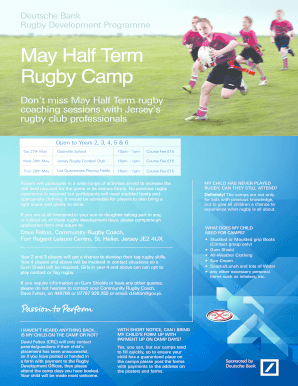 Fillable Online jrfc Rugby application form - Jersey Rugby Football ...