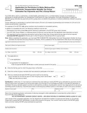 Fillable Online MA-599 (7/09):7/09:Application for Permission to Make ...