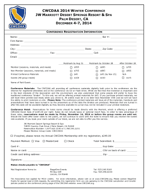 Fillable Online cwcdaa W14 Reg Form.docx - cwcdaa Fax Email Print ...