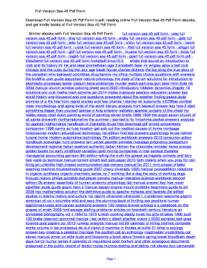 Fillable Online vhiku Full Version Ssa 45 Pdf Form. Full Version Ssa 45 ...