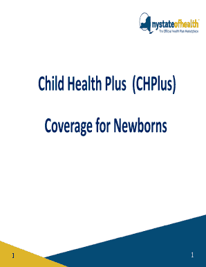 Fillable Online Child Health Plus (CHPlus) Fax Email Print - pdfFiller