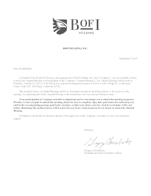 Fillable Online BOFI HOLDING, INC Fax Email Print - pdfFiller