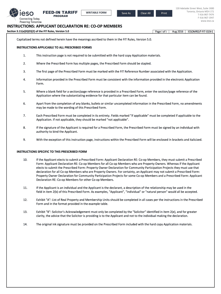 Fillable Online ieso WRITABLE FORM Fax Email Print - pdfFiller