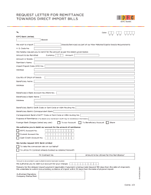 Fillable Online IDFC Direct Import Payment Digital Form V5 Fax Email ...