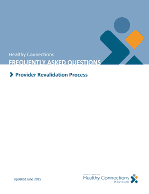Fillable Online Provider Revalidation Process Fax Email Print - pdfFiller