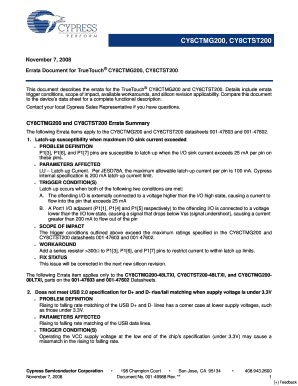 Fillable Online Errata Document for. Errata Document for Fax Email ...