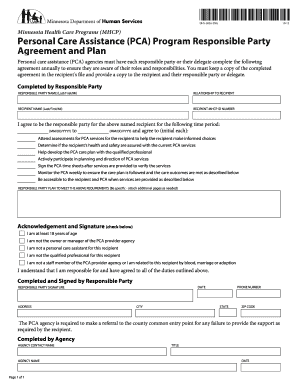 Fillable Online Minnesota Health Care Programs (MHCP) Fax Email Print - pdfFiller