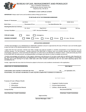 Fillable Online bjmpmpc MULTI-PURPOSE COOPERATIVE - bjmpmpc Fax Email ...