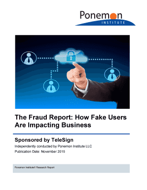 Fillable Online The Fraud Report: How Fake Users Fax Email Print ...