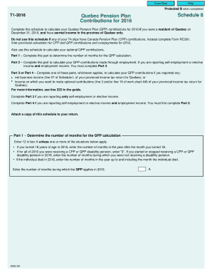 Fillable Online Quebec Pension Plan Fax Email Print - pdfFiller