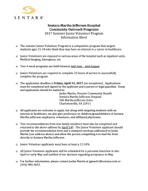 Fillable Online Download our application packet - Sentara Fax Email ...