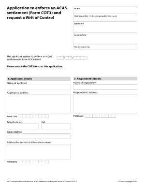 Cot3 Agreement - Fill Online, Printable, Fillable, Blank | pdfFiller