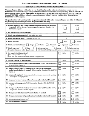 Fillable Online ctdol state ct UC-62 T (R Fax Email Print - pdfFiller