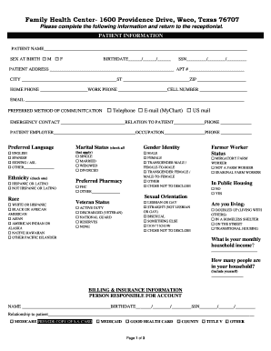 Healthcenterconnect - Fill and Sign Printable Template Online