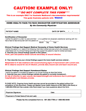 Fillable Online F2F Example - Wound CP.doc Fax Email Print - pdfFiller