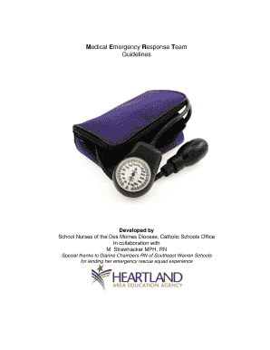 Fillable Online Medical Emergency Response Team Fax Email Print - pdfFiller