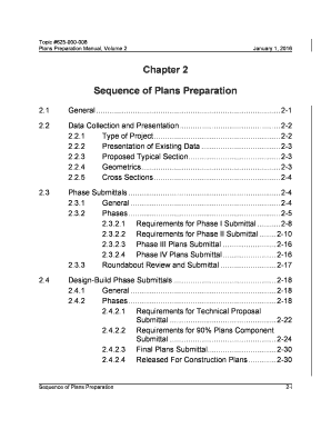 Fillable Online Plans Preparation Manual, Volume 2 Fax Email Print ...