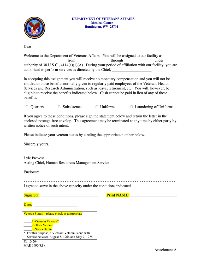 Va Letterhead Fill Out Sign Online DocHub