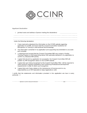 Fillable Online INR Application Form.doc Fax Email Print - pdfFiller