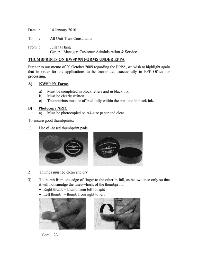 Kwsp 9n Form Is A Form Used By Are Required To File The Kwsp 9n Form ...