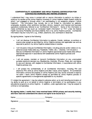 hipaa confidentiality statement for email Forms and Templates ...