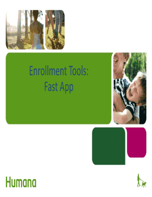 Fillable Online Enrollment Tools: Fast App - eldercarebroker.com Fax Email Print - pdfFiller