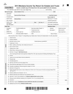 Fillable Online Form FID-3. Estates and Trusts (Fiduciary) Income Tax ...