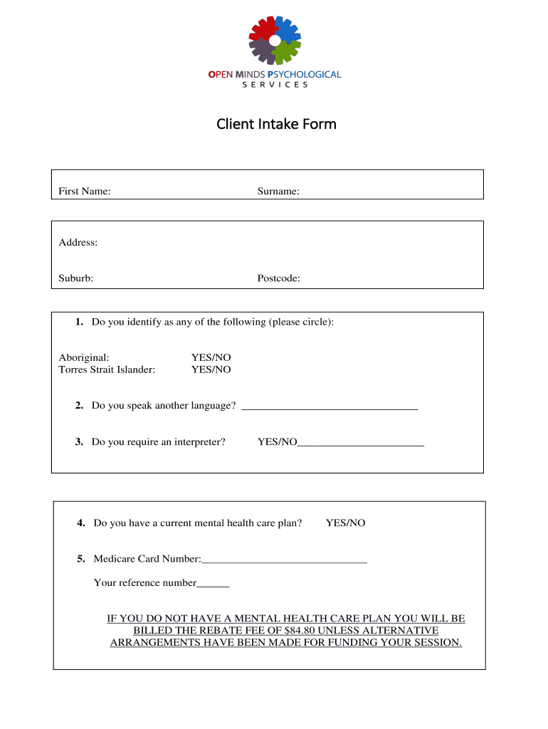 Fillable Online Surname: Fax Email Print - pdfFiller