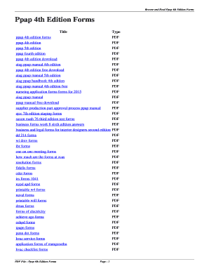 Fillable Online hoscj Ppap 4th Edition Forms. ppap 4th edition forms - hoscj Fax Email Print ...