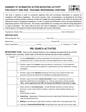 Fillable Online FOR FACULTY AND NON -TEACHING PROFESSIONAL POSITIONS ...