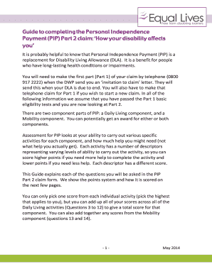 Fillable Online independentlives PIP-Claim-Guide-Final.pdf ...