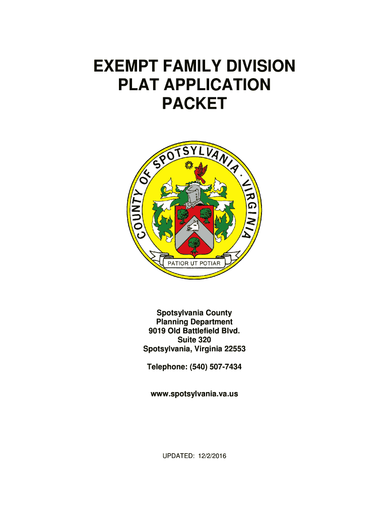 Fillable Online EXEMPT FAMILY DIVISION Fax Email Print - pdfFiller