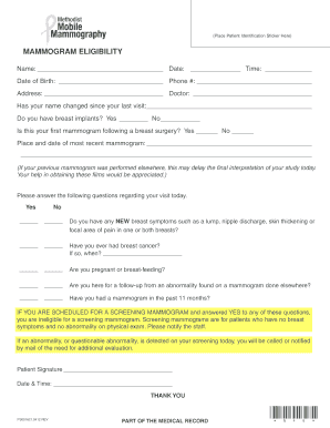 Fillable Online methodisthealth (Place Patient Identification Sticker ...