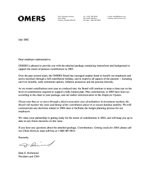 Fillable Online Dear employer representative, Fax Email Print - pdfFiller