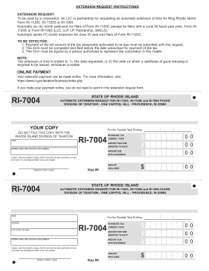 Fillable Online tax ri 2016 7004022017Corp Forms Fax Email Print ...