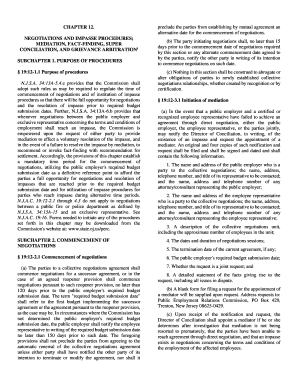 Fillable Online NJ PERC Clarification of Unit Petition - State of New ...