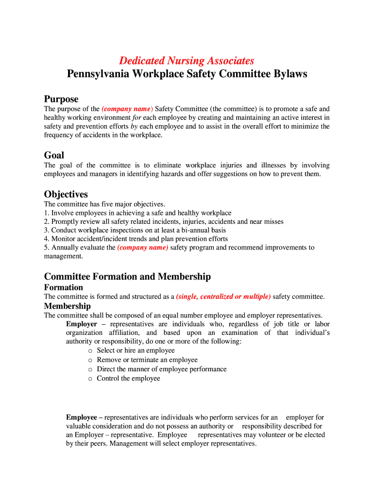 Fillable Online Dedicated Nursing Associates Fax Email Print - pdfFiller