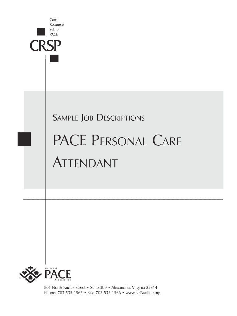 Fillable Online npaonline Personal Care Attendant.qxd - npaonline Fax ...