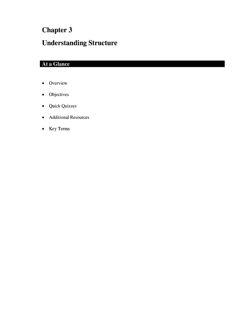 Fillable Online Understanding Structure Fax Email Print - pdfFiller