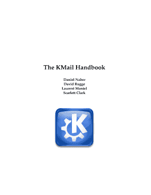 Fillable Online docs kde The KMail Handbook - docs kde Fax Email Print - pdfFiller