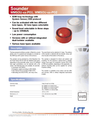 Fillable Online 200 Series Intelligent Low-Profile Plug-In Detectors ...