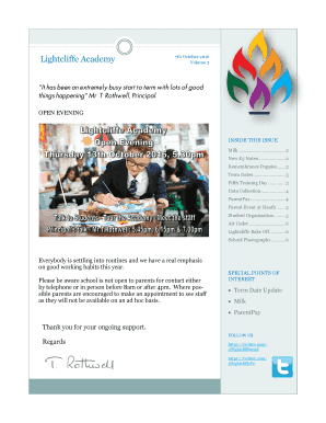 Fillable Online lightcliffeacademy co Lightcliffe Academy ...