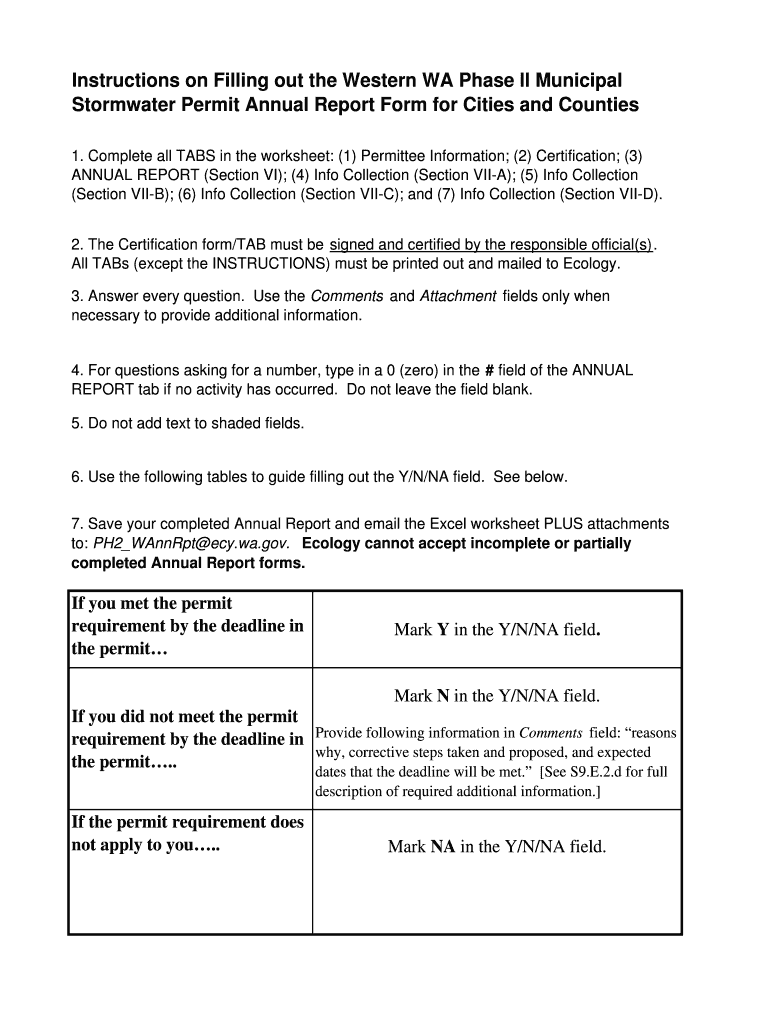Fillable Online cityofedgewood Instructions on Filling out the Western ...