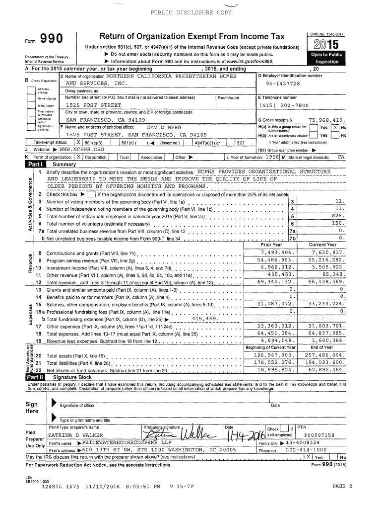 Fillable Online ncphs Final return/ - ncphs Fax Email Print - pdfFiller