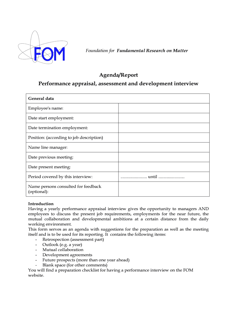 Fillable Online fom forms for the interviews Fax Email Print - pdfFiller
