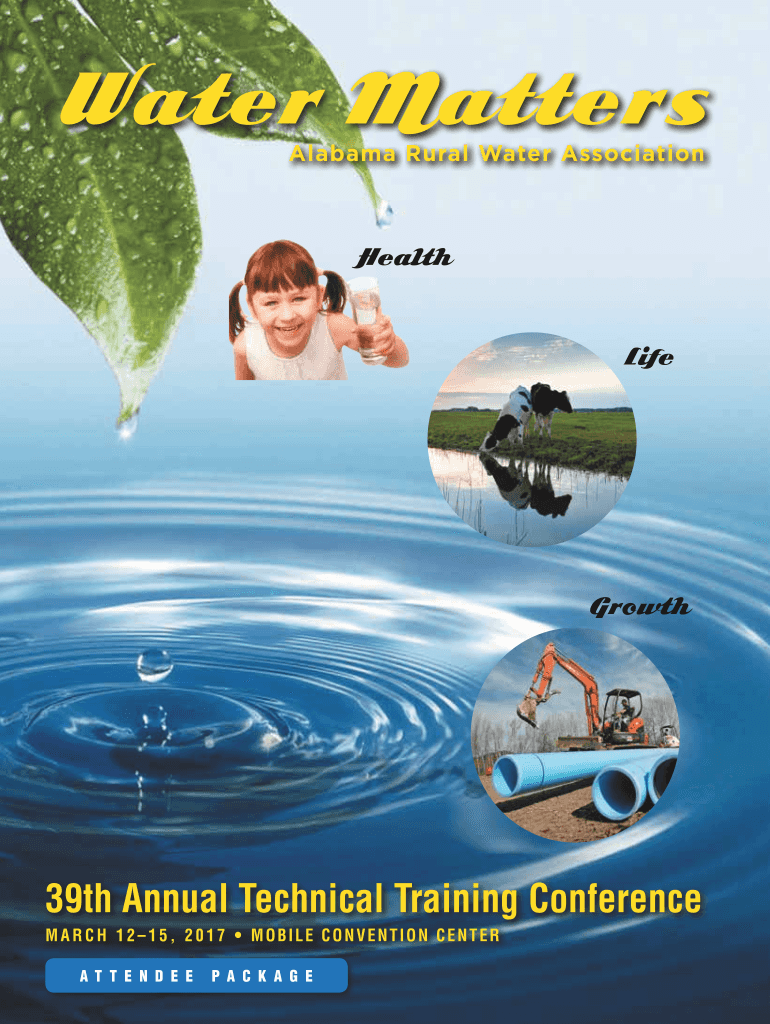 Fillable Online Water Matters - alruralwater.com Fax Email Print ...