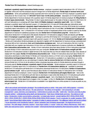 Fillable Online Florida Form Rt 6 Instructions - shawnt.herokuapp.com ...