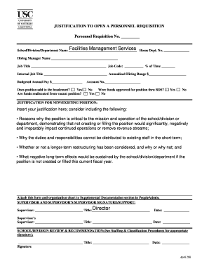 Fillable Online Recruitment Request Form - New Version Fax Email Print ...