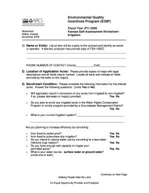 Fillable Online nrcs usda 07irrigation worksheet.doc - nrcs usda Fax ...